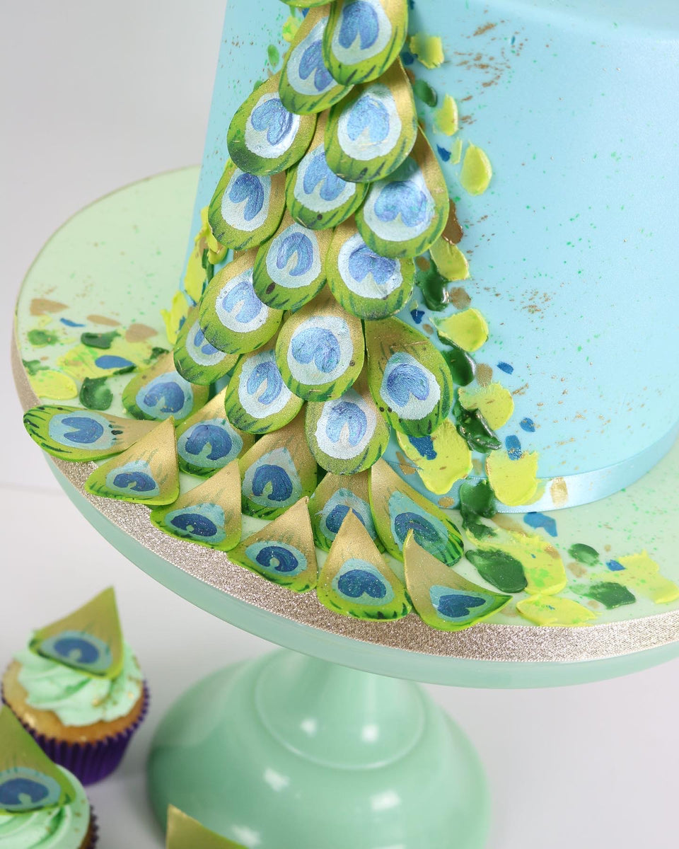 Peacock Cake – Tuck Box Cakes