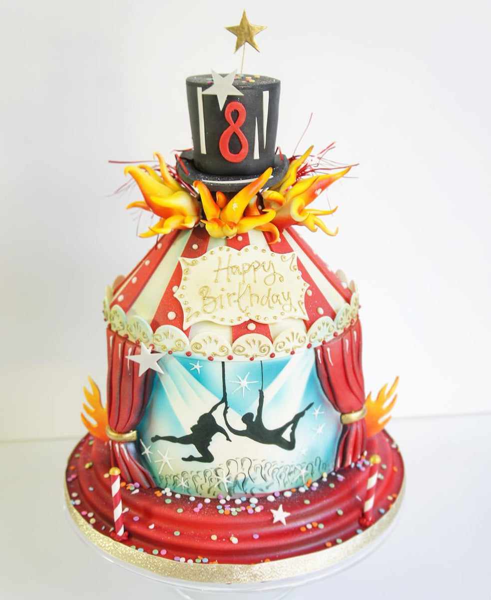 Greatest Showman Cake – Tuck Box Cakes