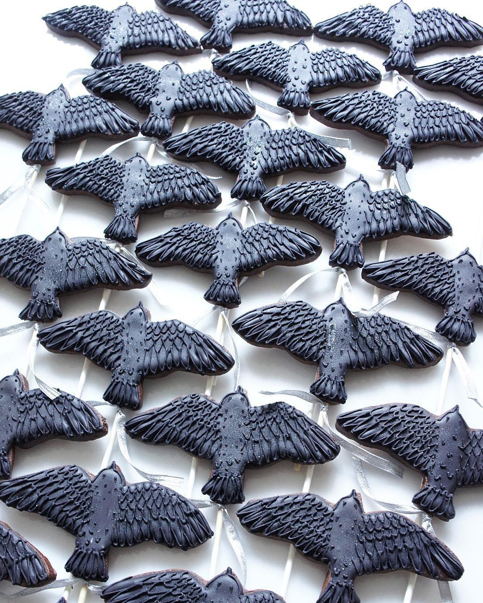 Crow Cookies – Tuck Box Cakes