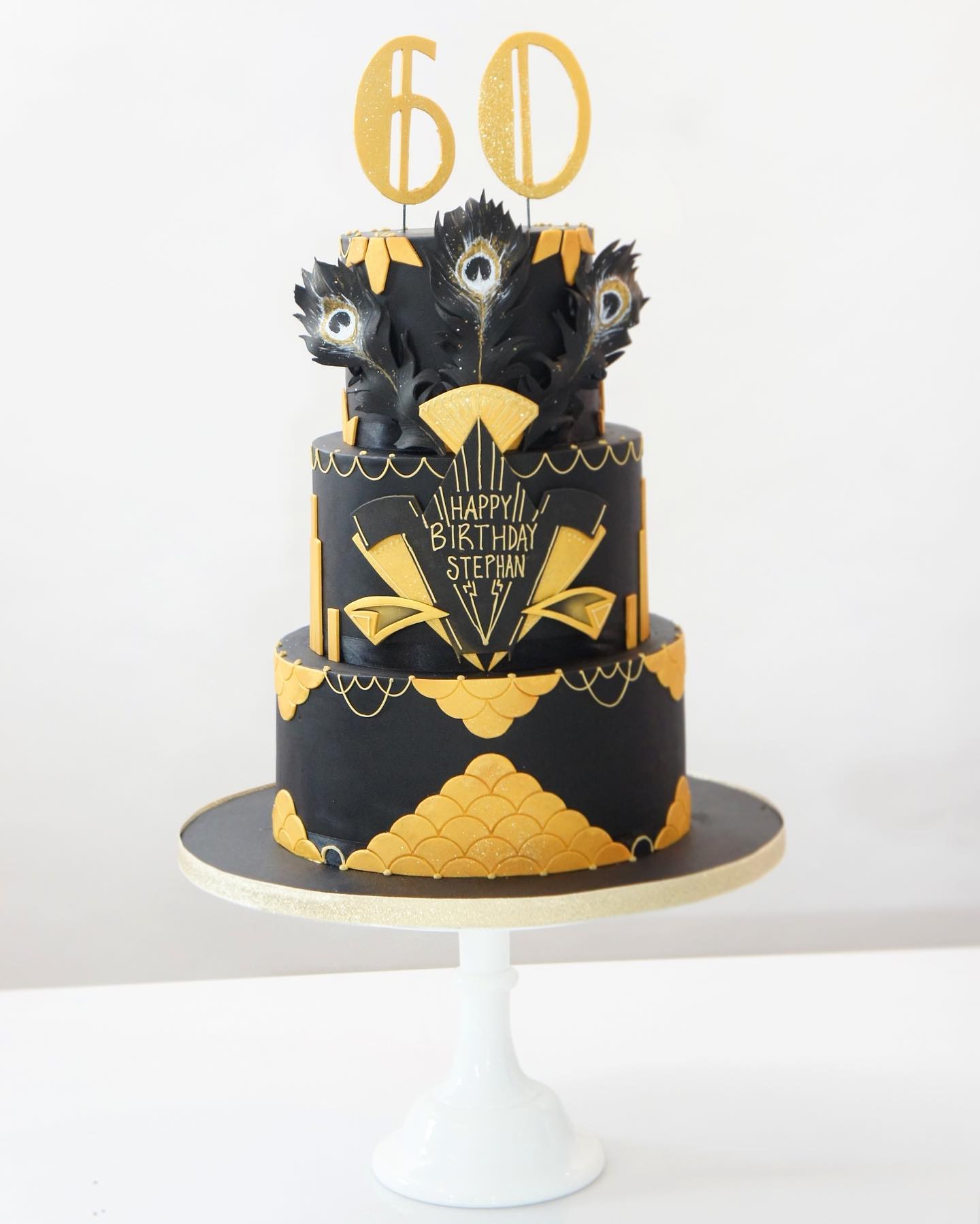 Great Gatsby Birthday Cake The Great Gatsby Theme Custom Cake